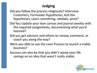 Chicago Lean Startup Challenge | PPT