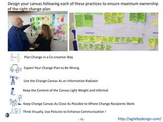 Lean change method toronto agile meetup | PPT