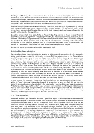 Lean Coaching: the Wheel of Life and Harada Method - A new approach ...