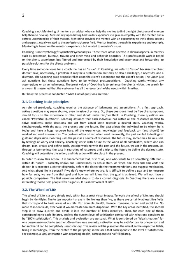 Lean Coaching: the Wheel of Life and Harada Method - A new approach ...