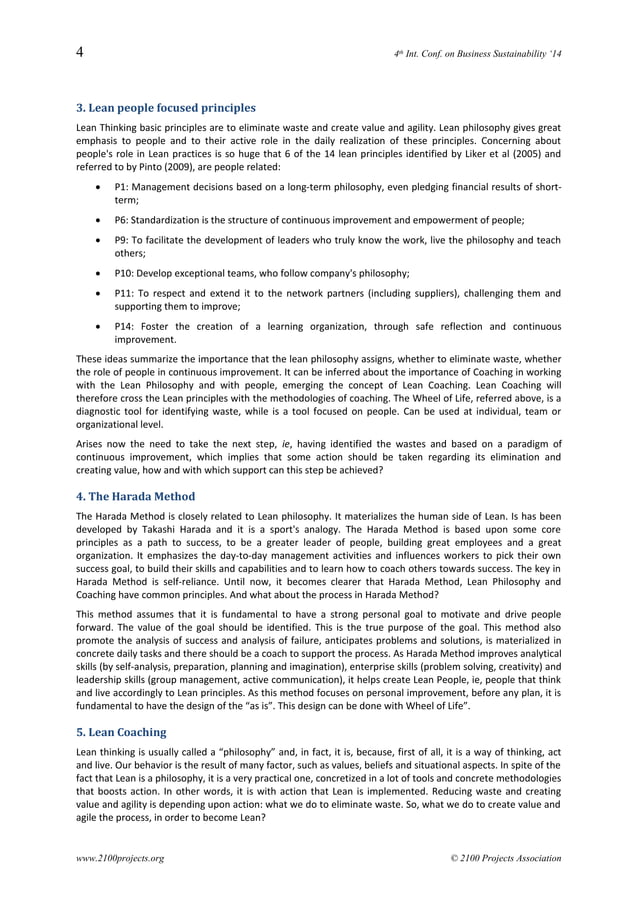 Lean Coaching: the Wheel of Life and Harada Method - A new approach ...