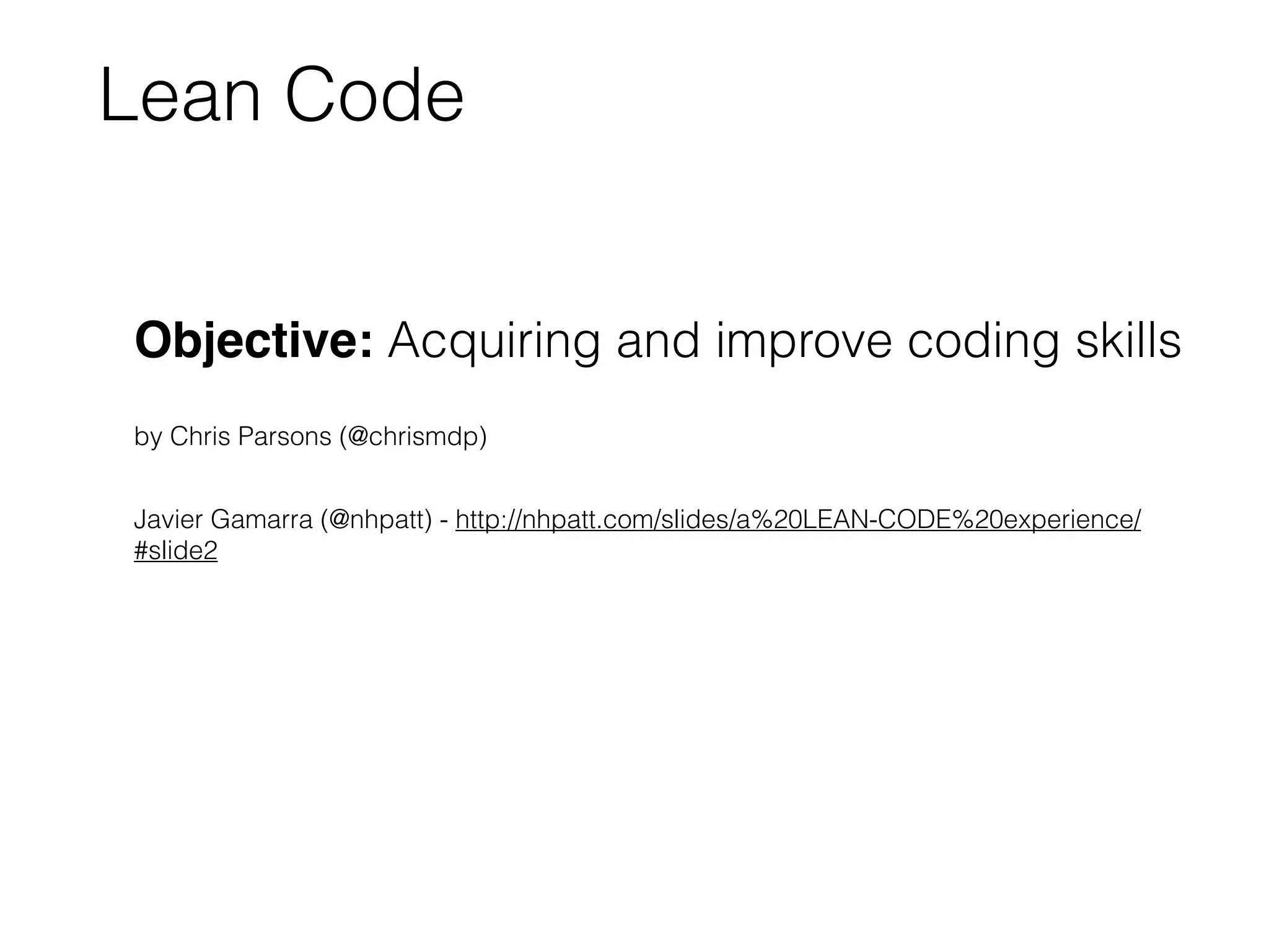 Lean code en | PDF