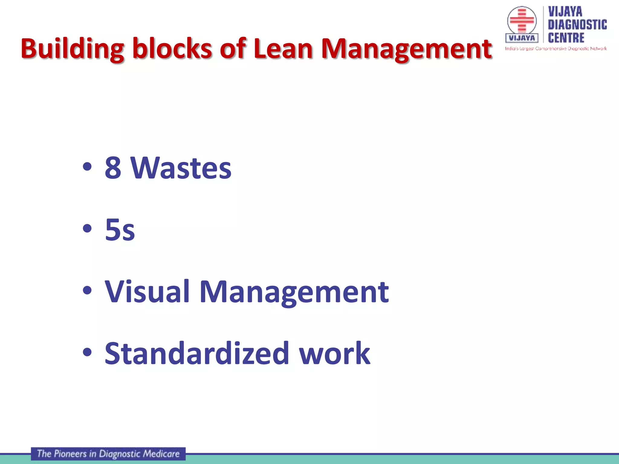 Lean concepts and quality indicators final | PPTX