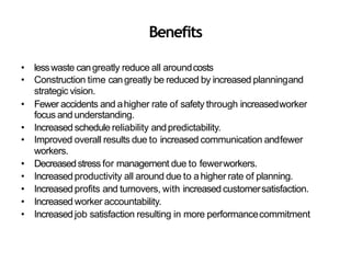 Lean construction | PPTX