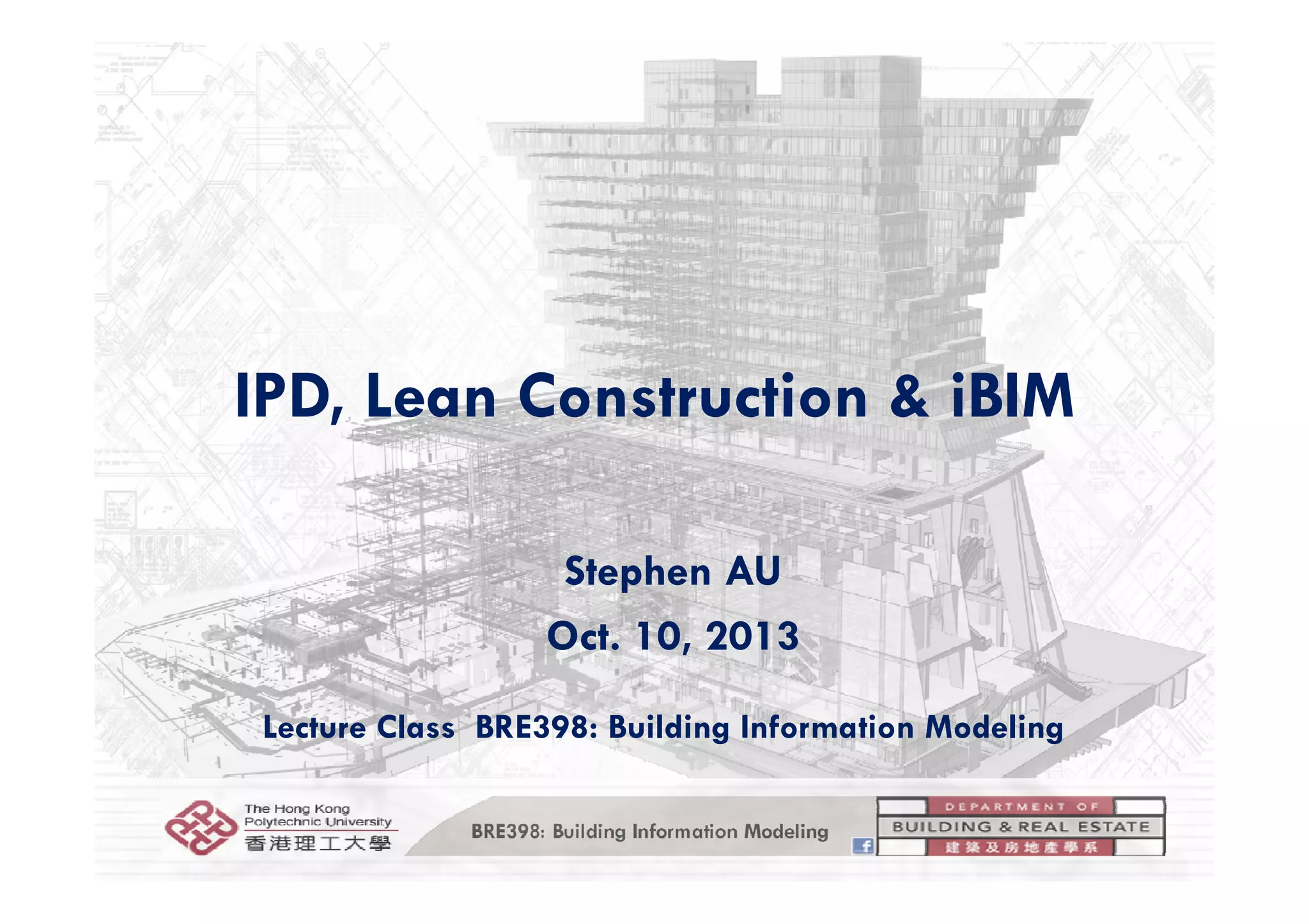 Lean construction & BIM | PDF