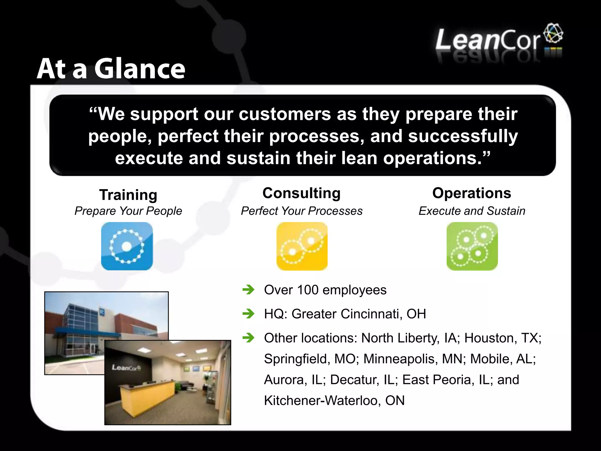 LeanCor - The Lean Logistics Operations Provider | PPTX