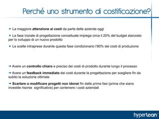 LeanCOST: il software per la preventivazione dei costi | PDF