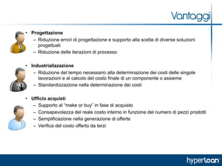 LeanCOST: il software per la preventivazione dei costi | PDF