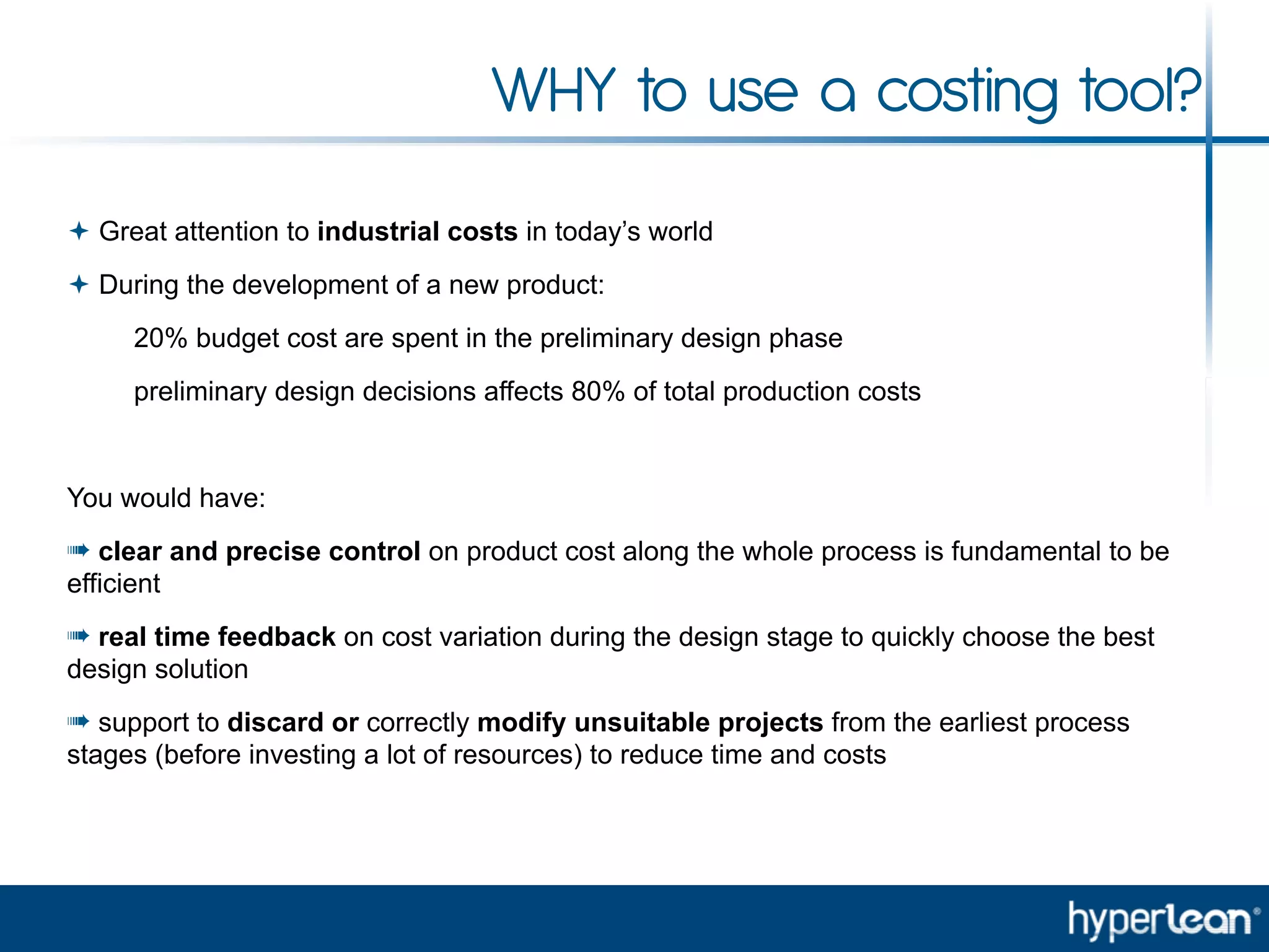 LeanCOST: the smartest costing solution | PDF