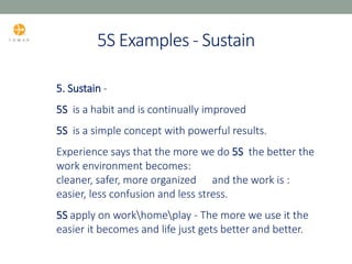 Lean culture 5 s strategy | PPT | Business | Business and Finance