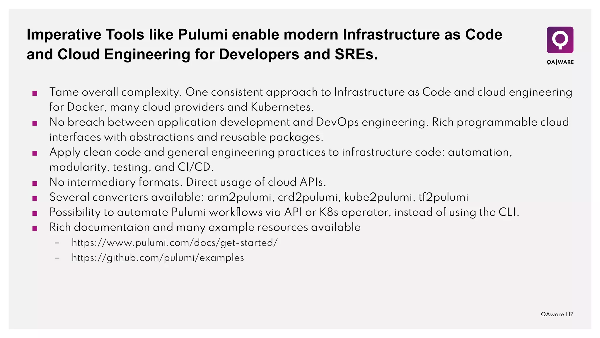 Clean Infrastructure as Code | PPT