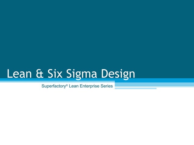 Lean Design Sample | PPT