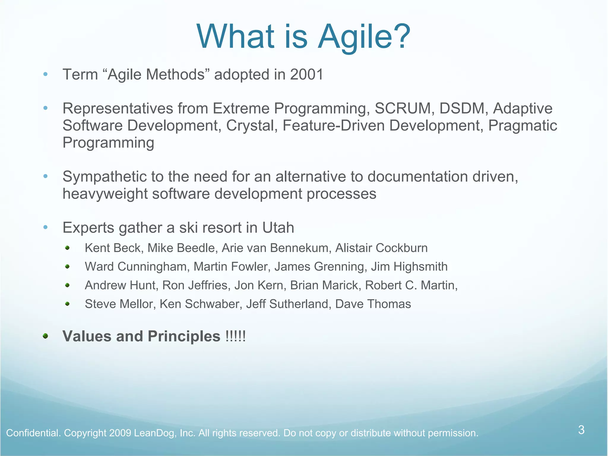 Agile Explained by LeanDog | PPT