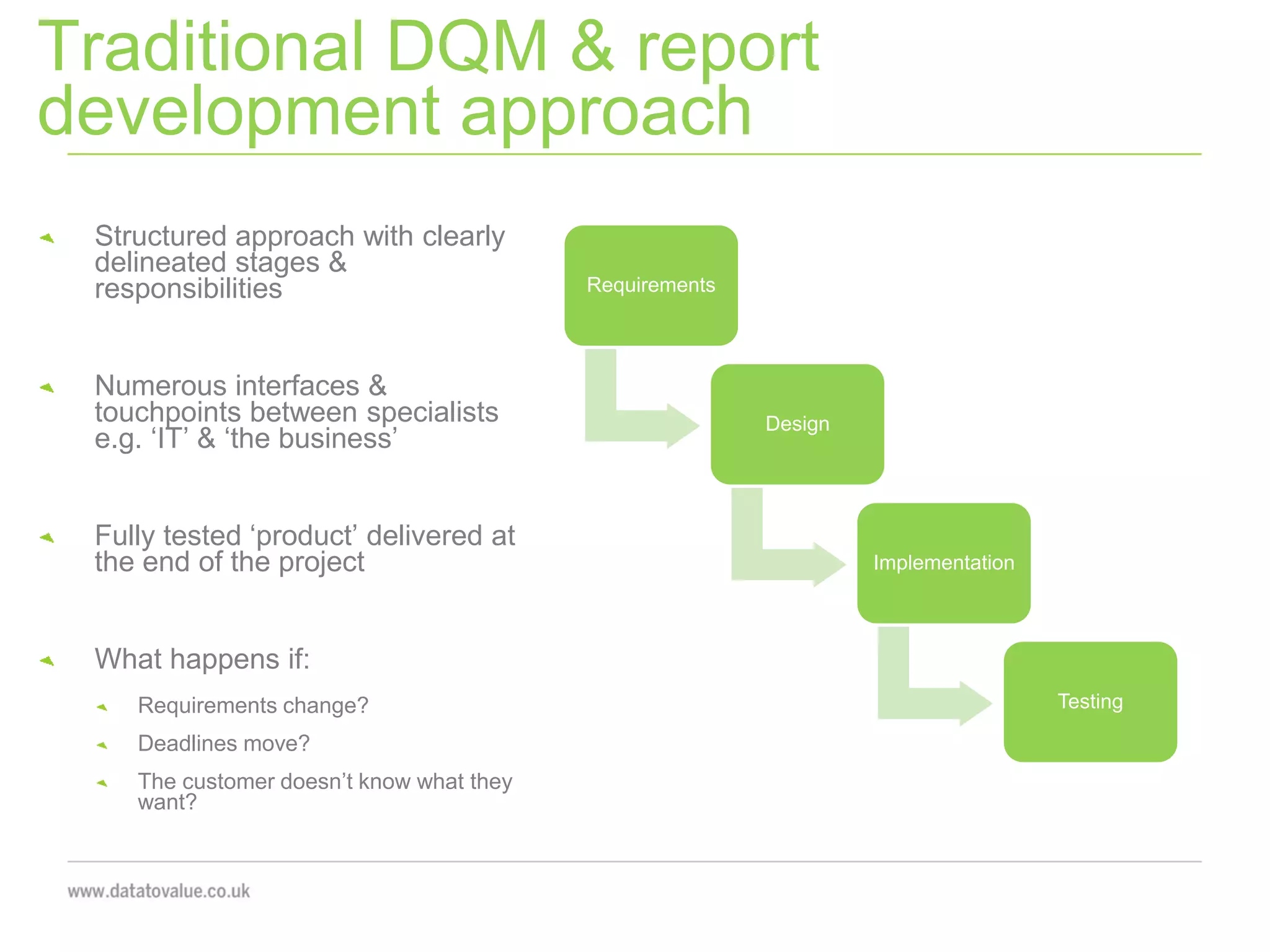 Lean dqm reporting | PPT