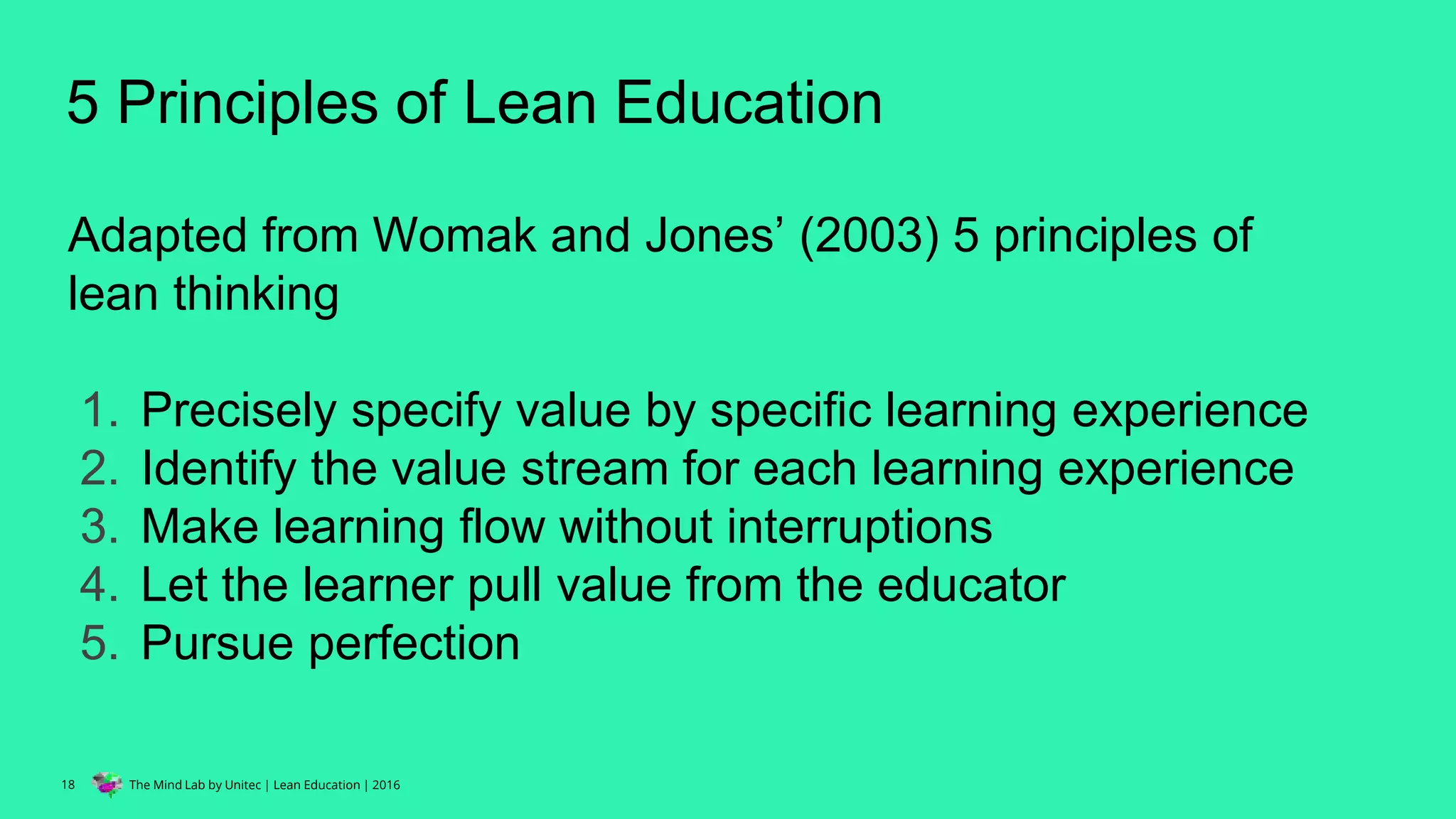Lean Education | PPT