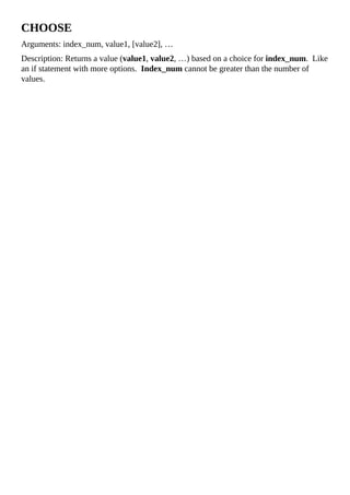 Lean Excel Top Functions - Quick Reference Guide with 500 Examples ...