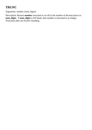 Lean Excel Top Functions - Quick Reference Guide with 500 Examples ...