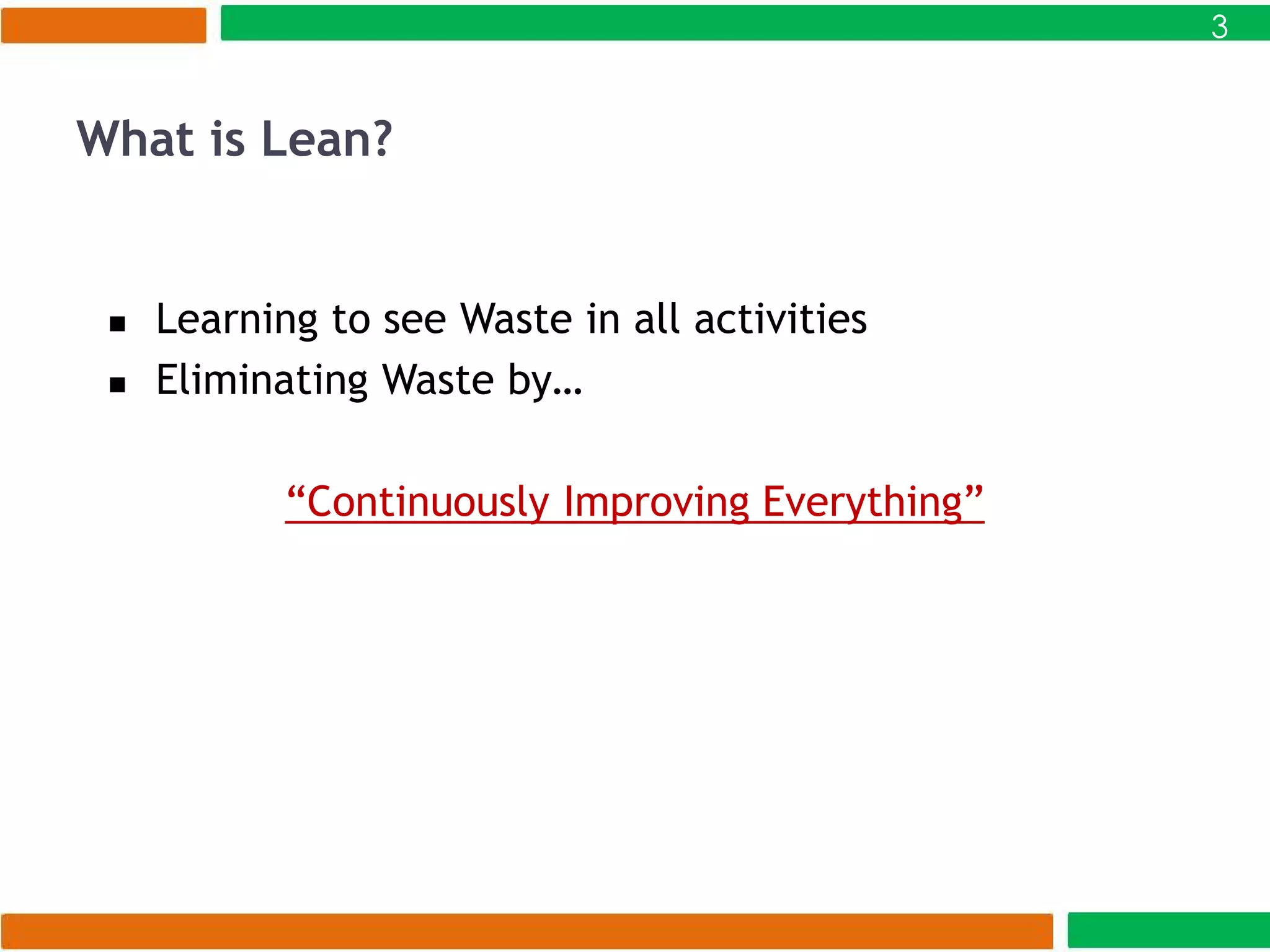 Lean Manufacturing | PPTX