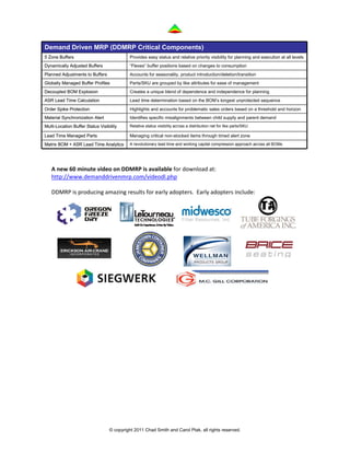 Lean findsafriendwithddmrp | PDF | Logistics | Business