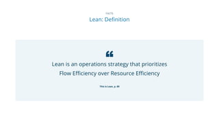 This is Lean | PPTX | Business | Business and Finance