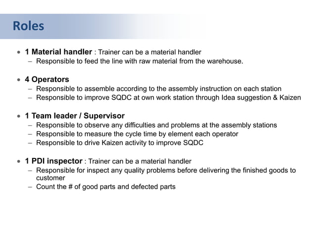 Lean game air plane | PDF | Logistics | Business