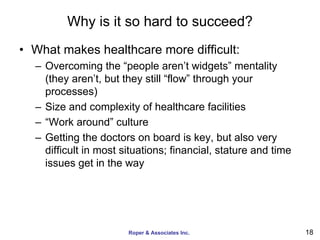 Lean Healthcare Overview | PDF