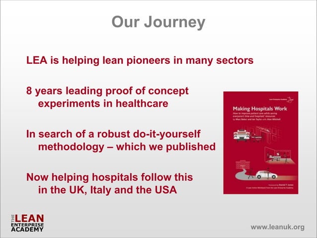 Lean Healthcare by Daniel T Jones | PDF