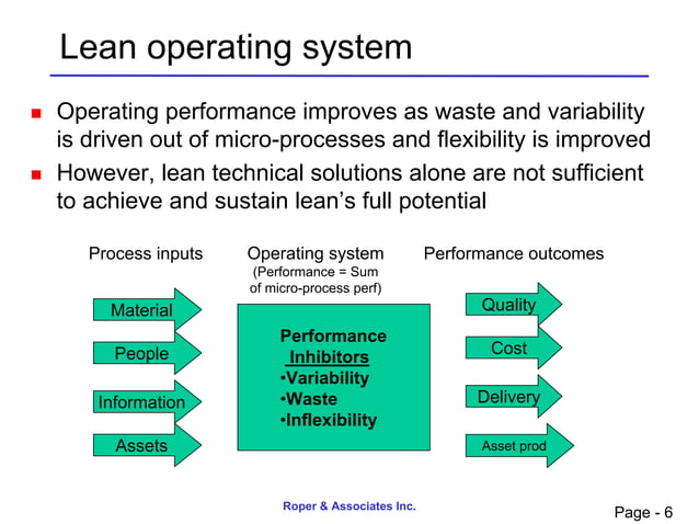 Lean Implementation Overview | PDF | Operating Systems | Computer ...