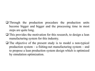 Lean in fishing net | PPTX