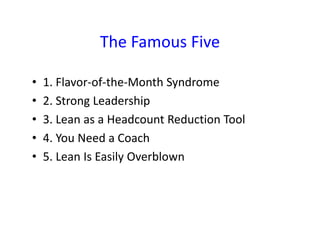 Lean in health_care___crossing_the_hurdles final part 1 | PPT