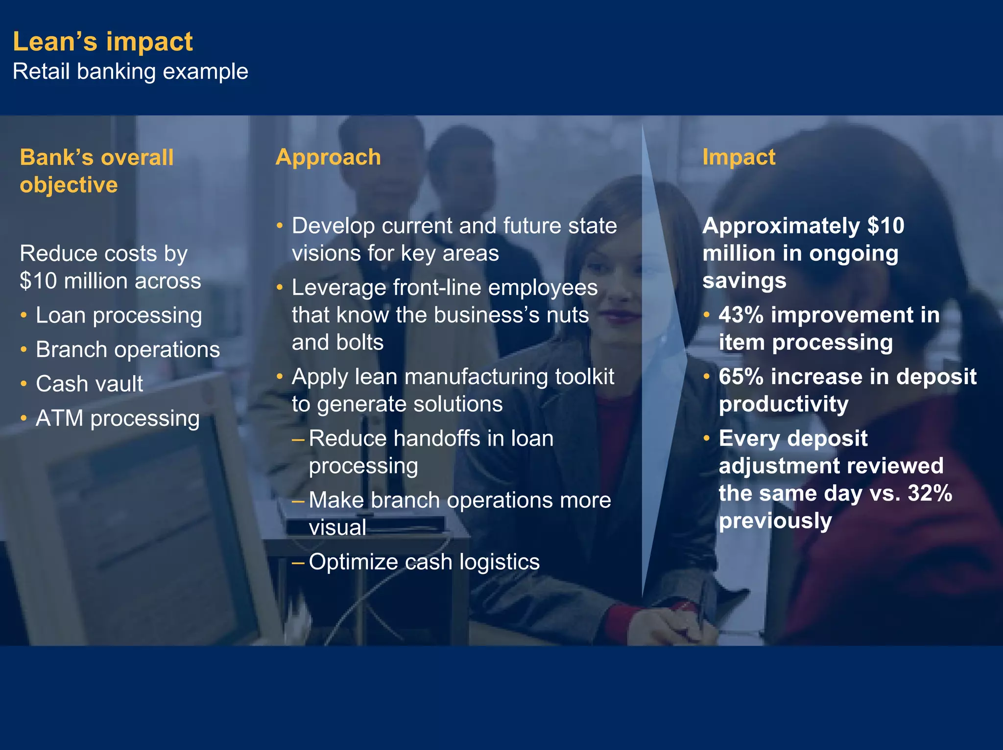 Lean in Offices, Hospitals, Planes and Trains | PPT