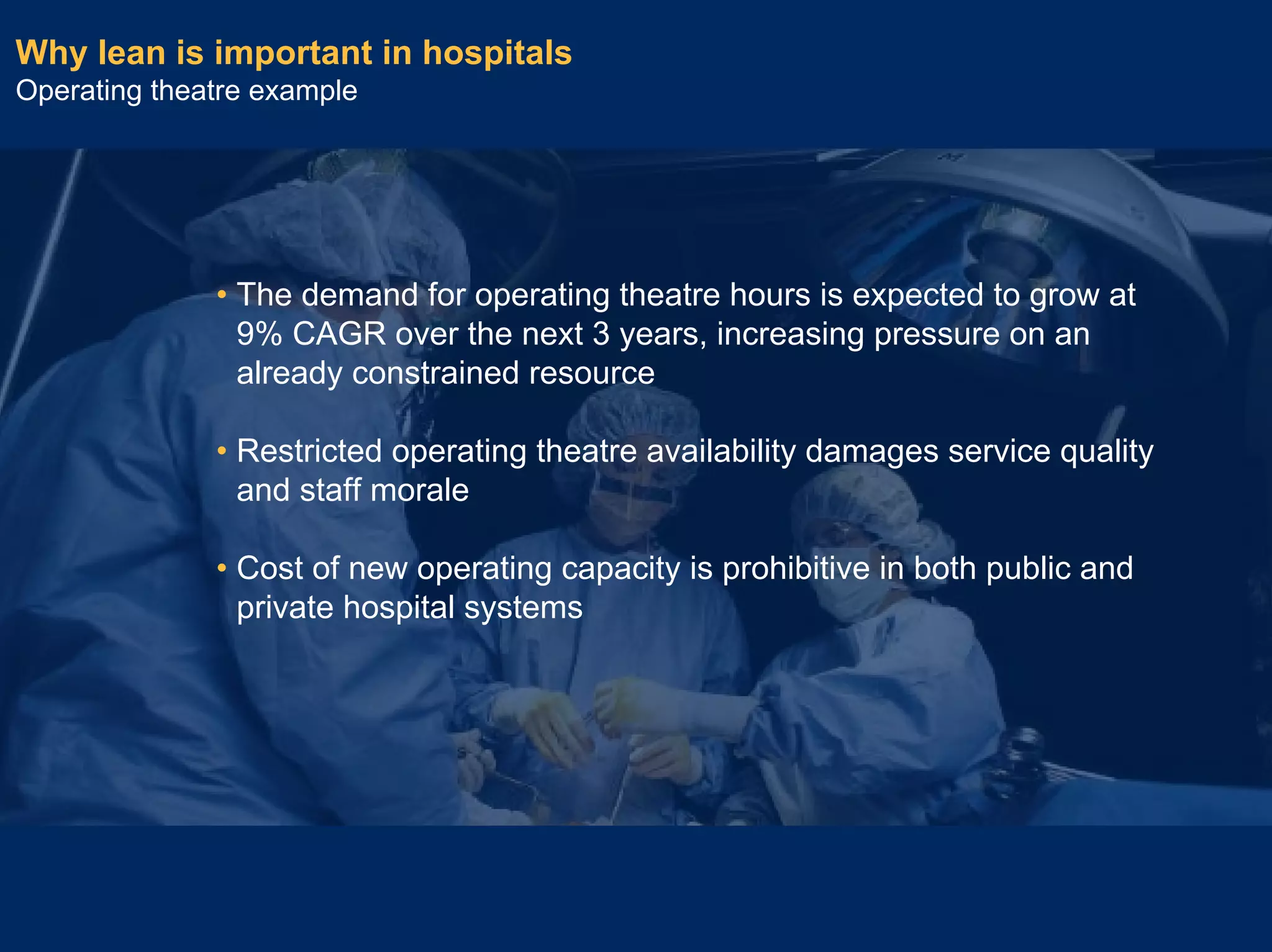 Lean in Offices, Hospitals, Planes and Trains | PPT