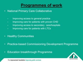 Lean in Primary Care - What's been happening? | PPT