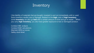 Lean in store operations | PPTX