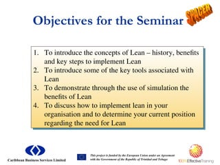 Lean introduction , Tools and Implemenation | PPT