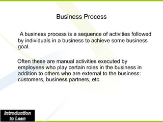 Lean introduction | PPT