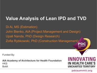 PDC_2015_Lean_IPD | PPT | Free Download