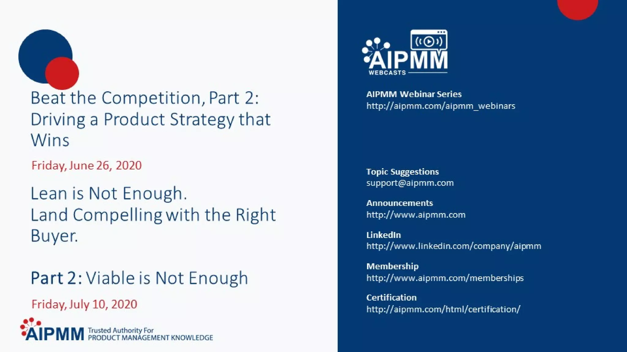 Lean is Not Enough. Land Compelling with the Right Buyer - Fast (Part 1 ...