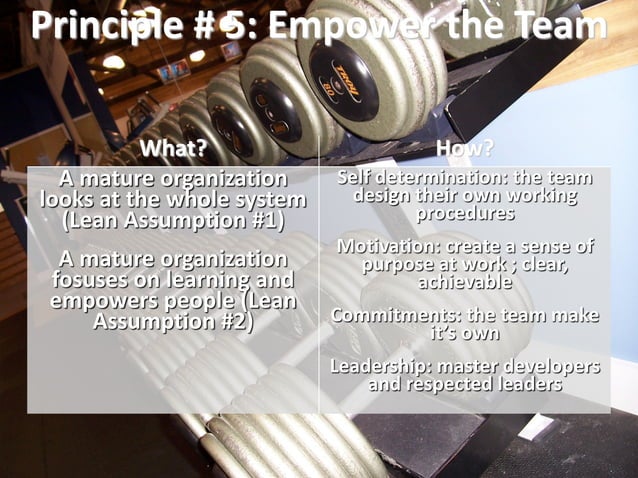 Lean it and lean software factory | PPT