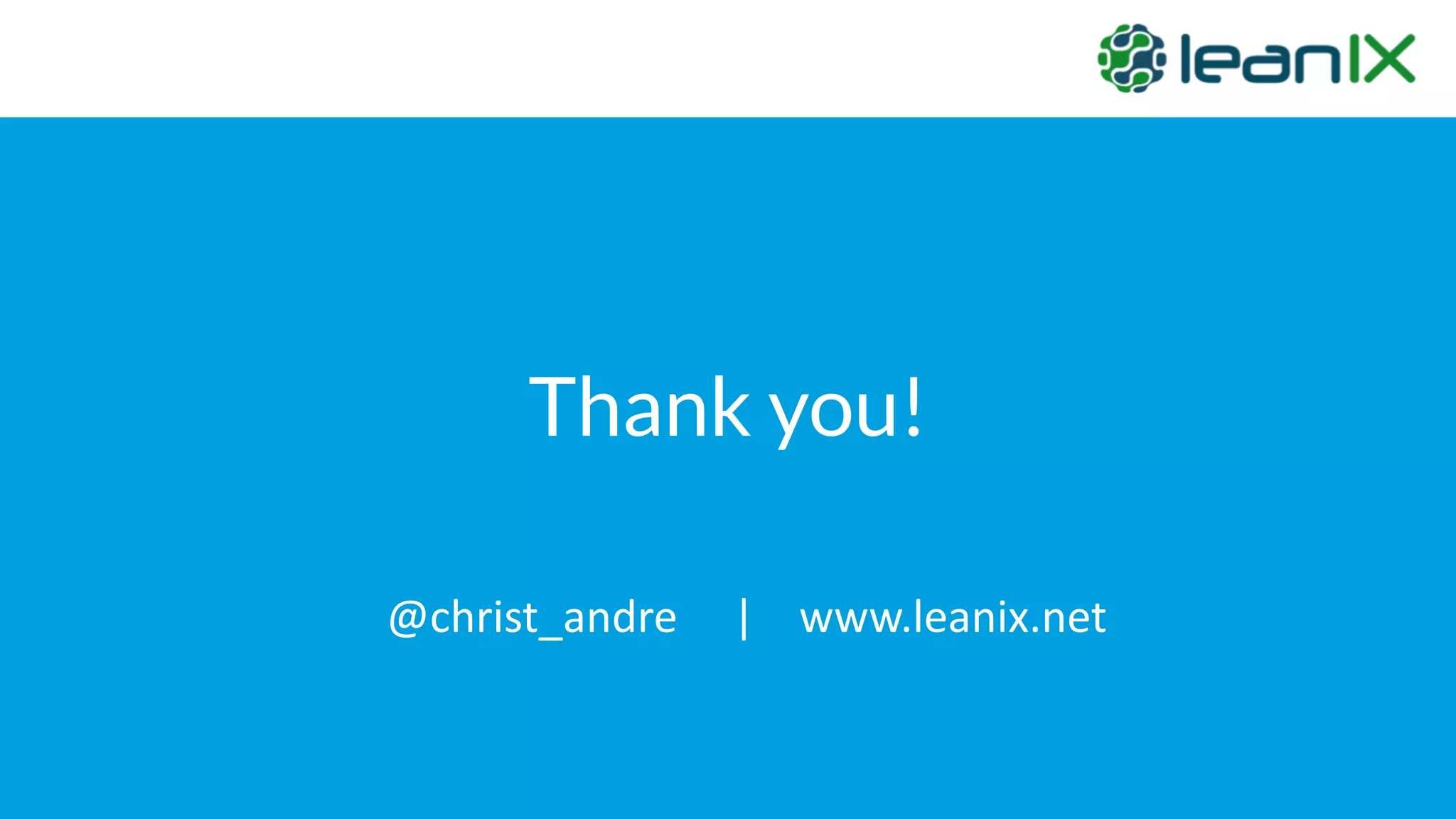 LeanIX Gartner Summit London 2018 | PDF