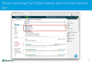 LeanIX Enterprise Architecture Management - Release Notes 3.3 | PDF