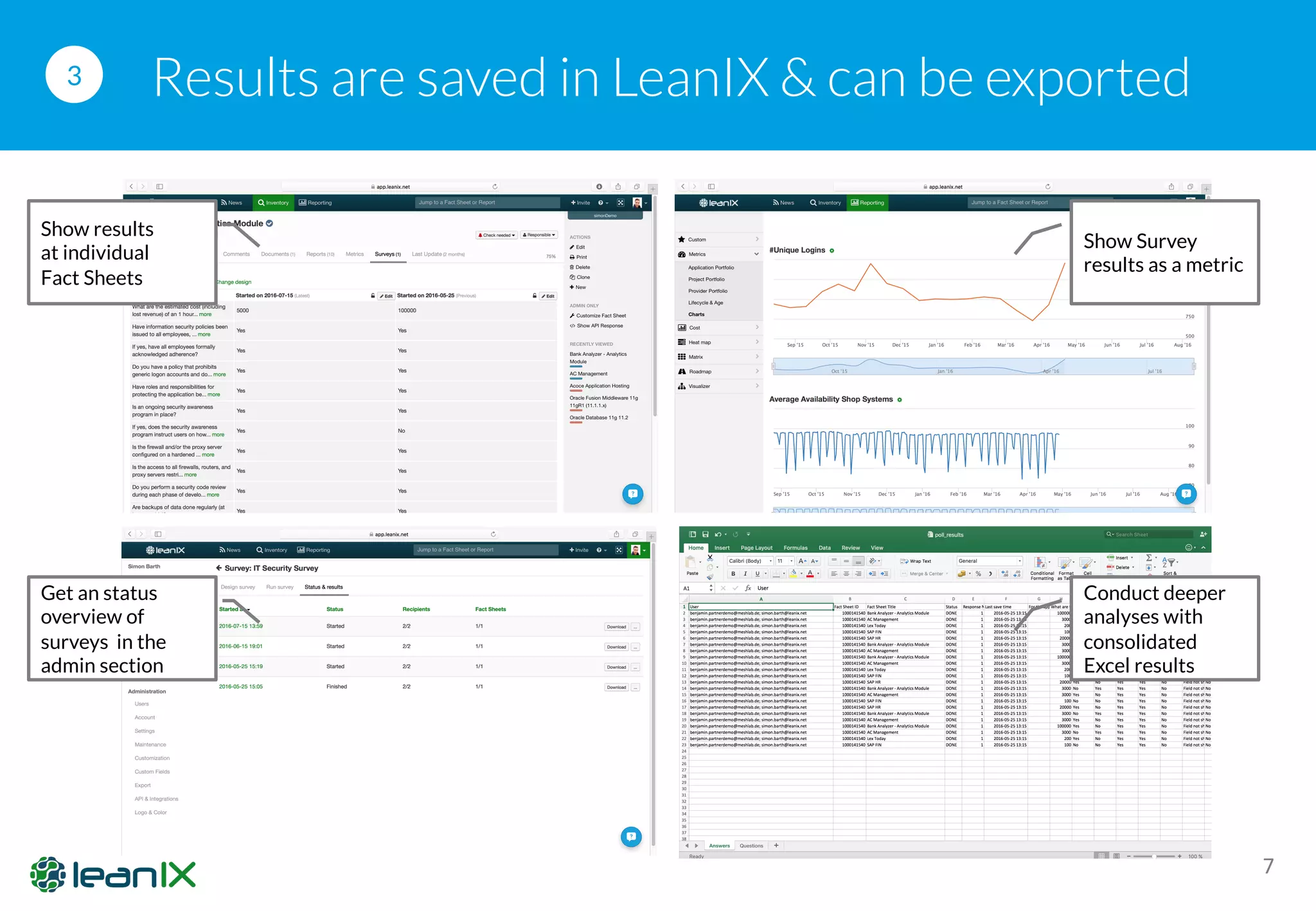 Survey Add-on in LeanIX Enterprise Architecture Management | PDF