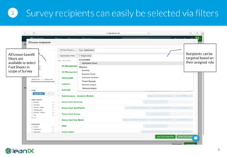 Survey Add-on in LeanIX Enterprise Architecture Management | PDF