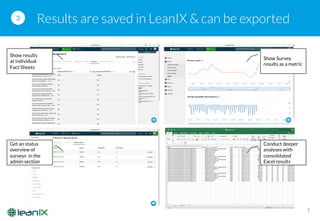 Survey Add-on in LeanIX Enterprise Architecture Management | PDF