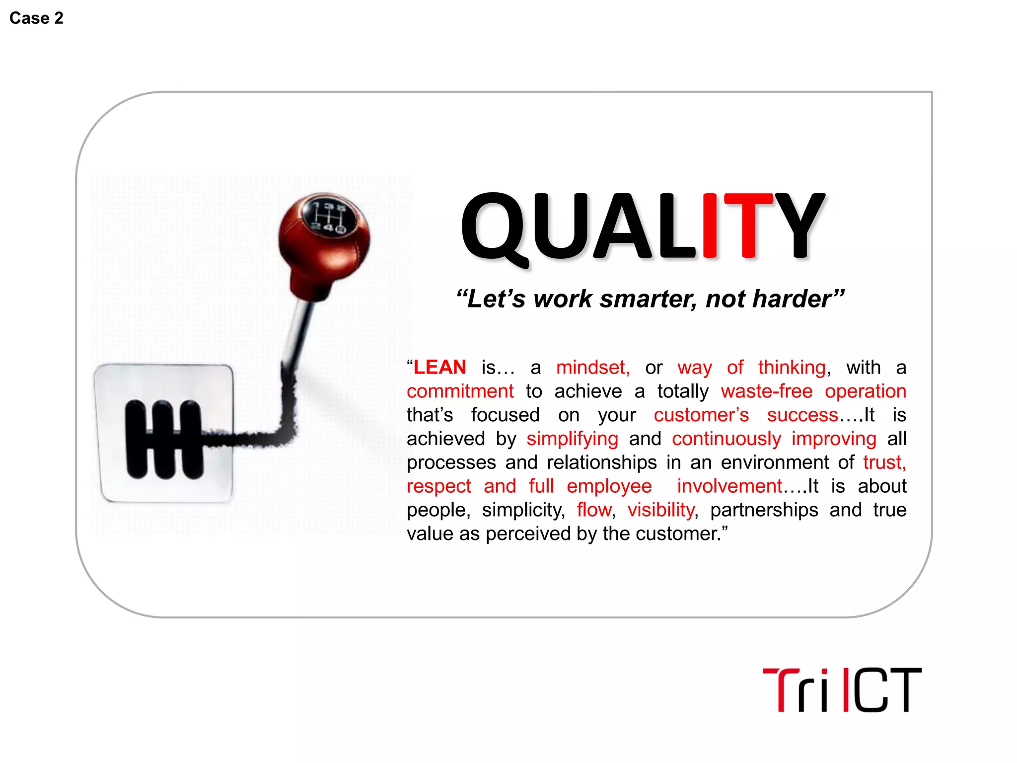 Lean kanban university presentatie tri ict Hartman & Stroo