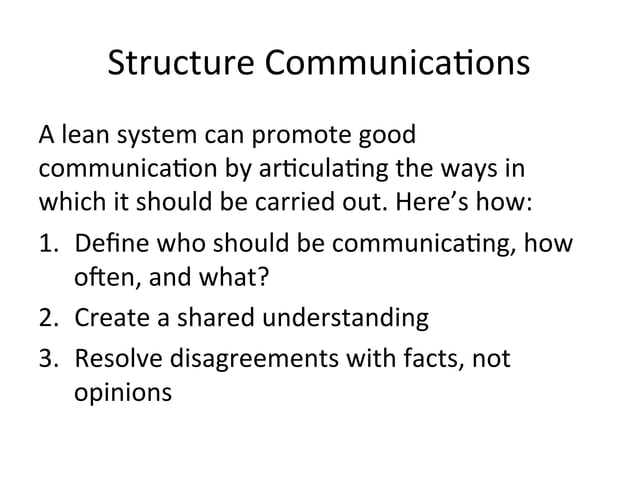 Lean Knowledge Work | PPT