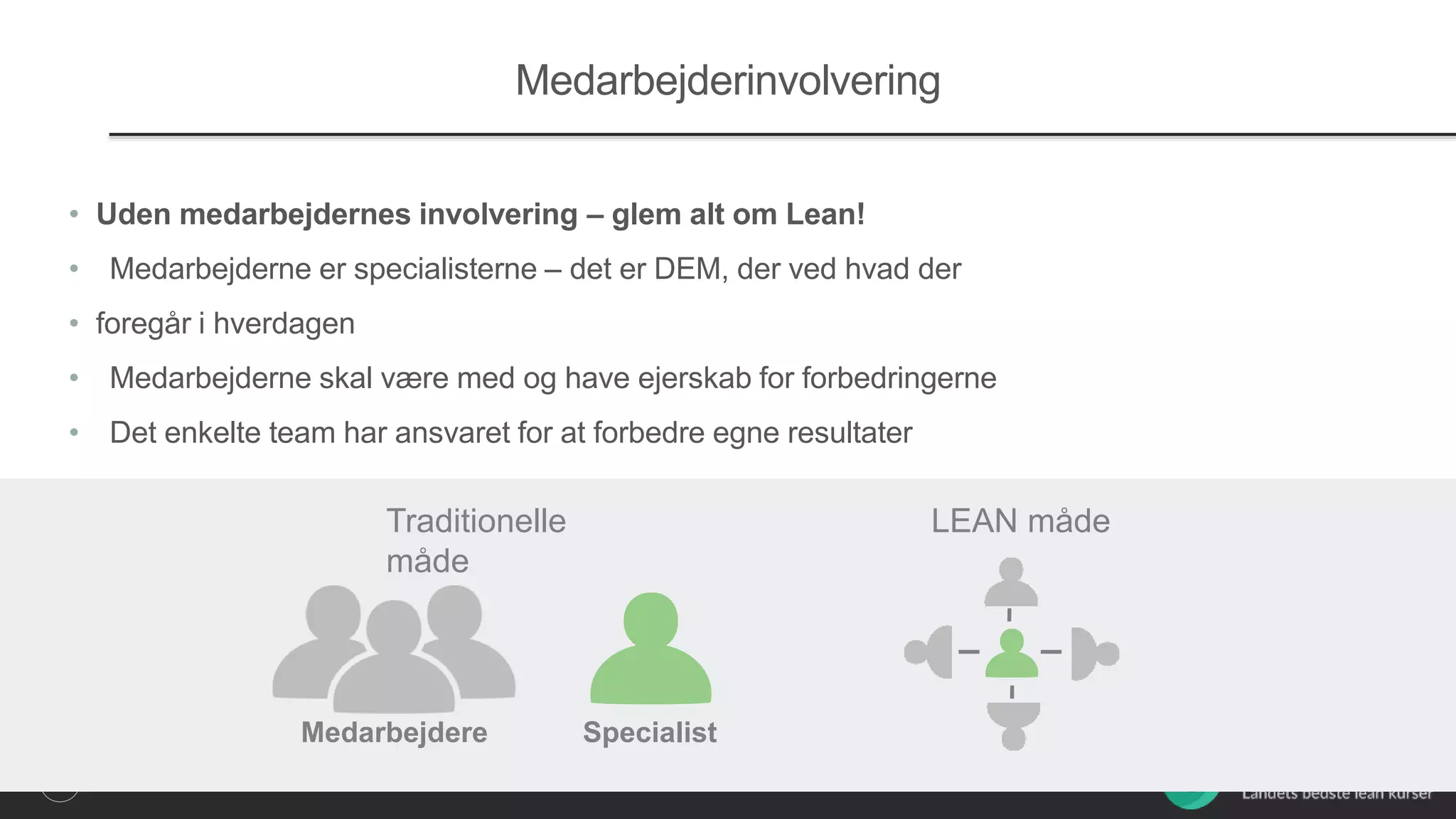 Lean konsulent Uddannelsen - Center for Lean | PPTX