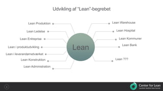 Lean konsulent Uddannelsen - Center for Lean | PPTX