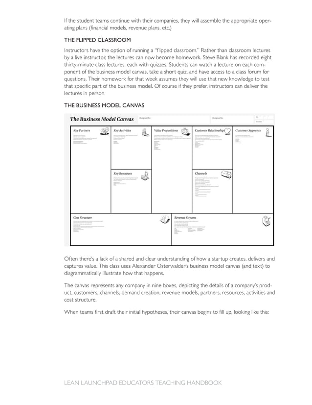 Lean launchpad educators teaching handbook | PDF | Education industry | Industries