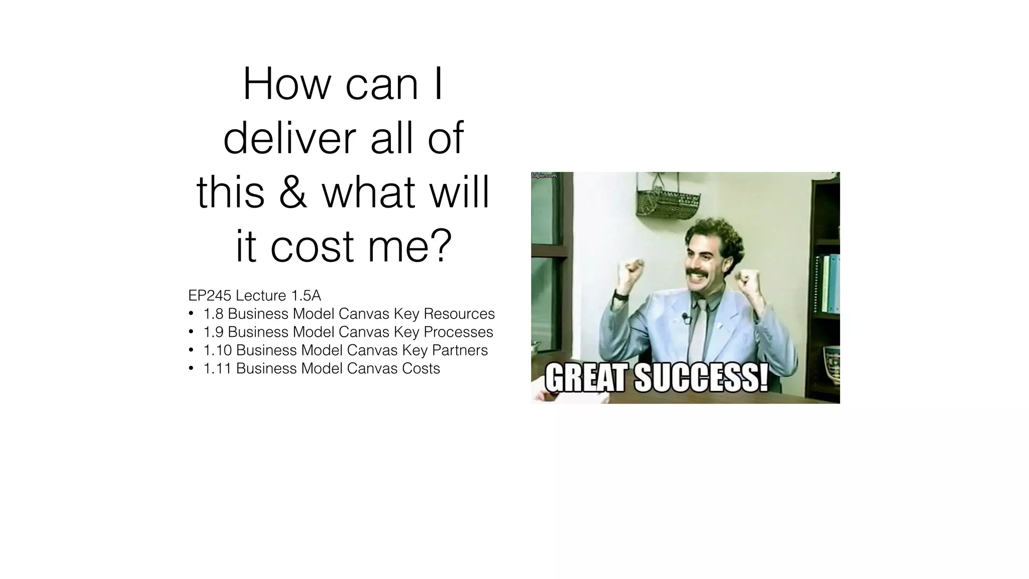 Lean launchpad 03.04.2014 Info and Business Model Canvas Intro | PDF